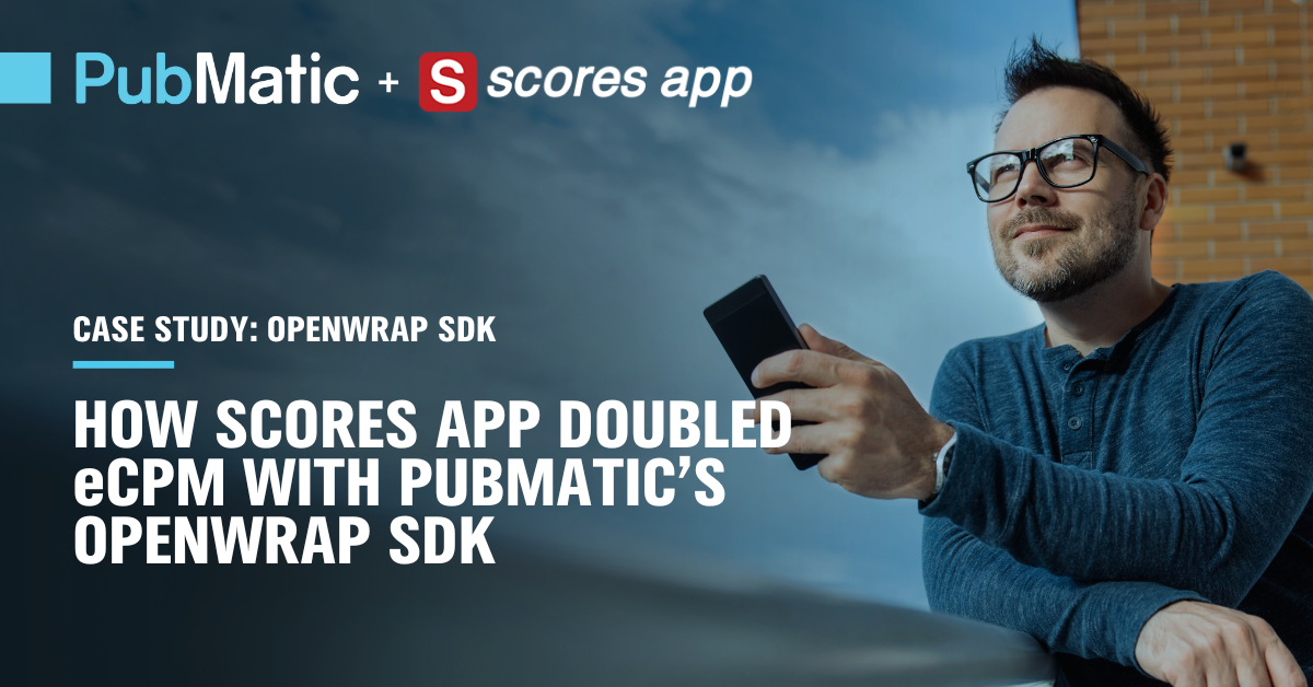 Score App Enters High eCPM Mobile App Ad Network with OpenWrap SDK