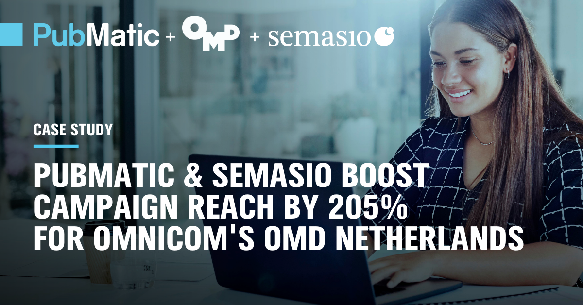 OMD Netherlands Boost Target Audience Reach with PubMatic & Semasio