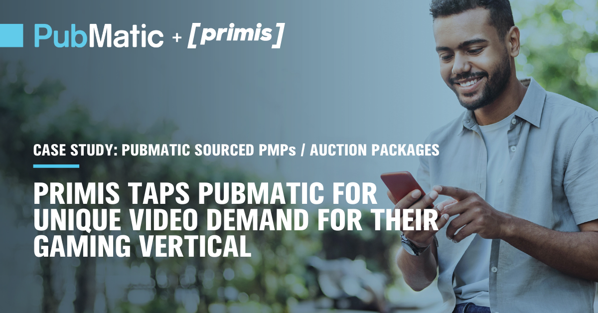 Primis Taps PubMatic For Unique Video Demand For Their Gaming Vertical ...