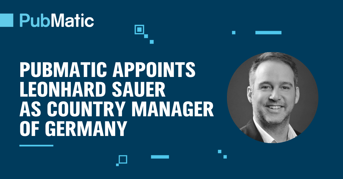 PubMatic Appoints Leonhard Sauer as Country Manager of Germany ... PubMatic Appoints Leonhard Sauer as Country Manager of Germany ...