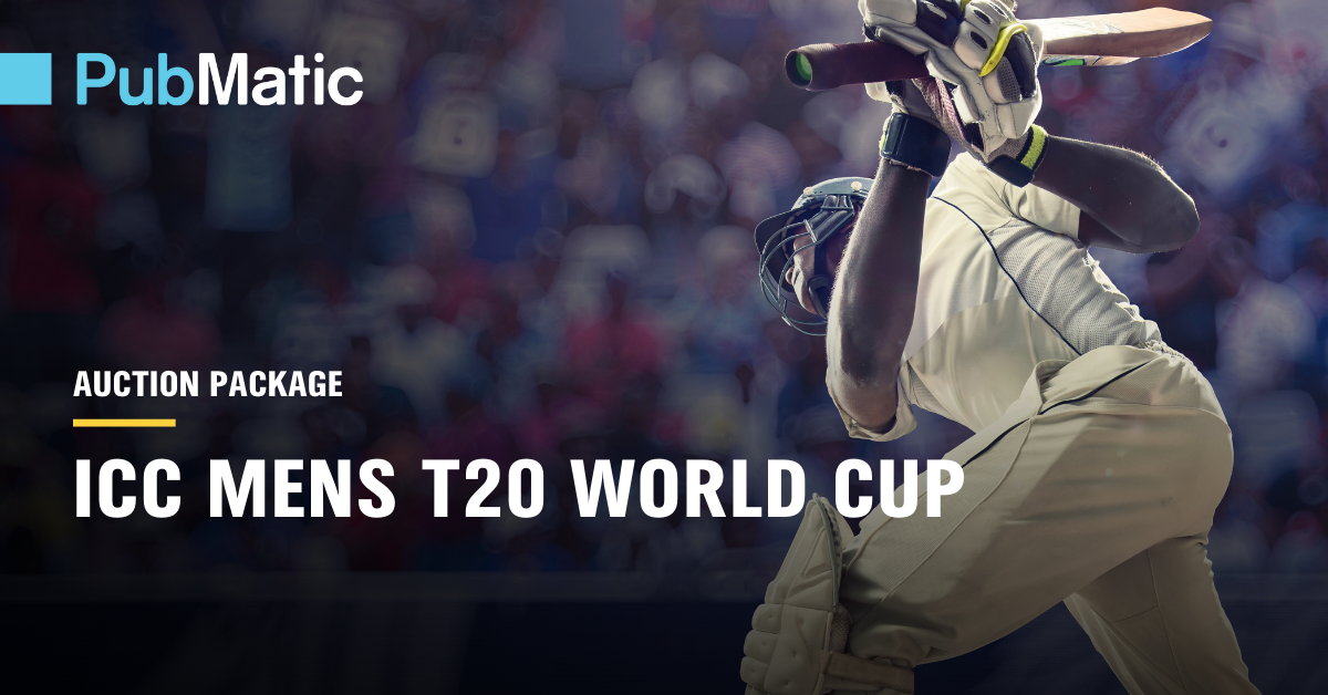 ICC Men's T20 World Cup Auction Package | PubMatic