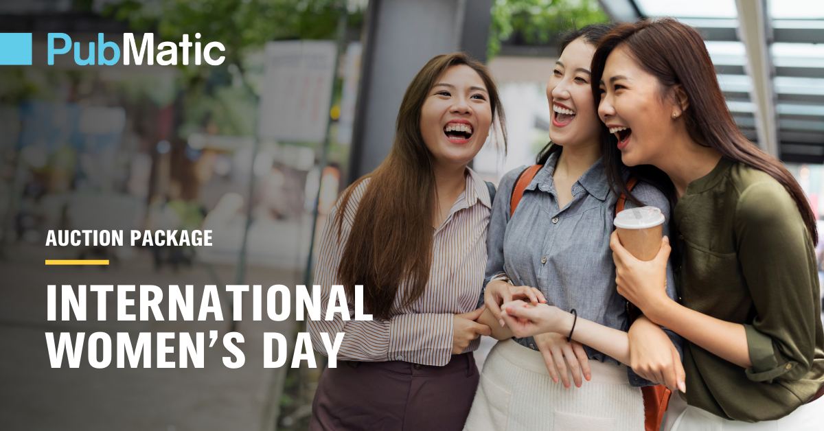 International Women's Day Auction Package | PubMatic