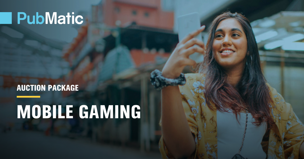 Mobile Gaming Auction Package | PubMatic