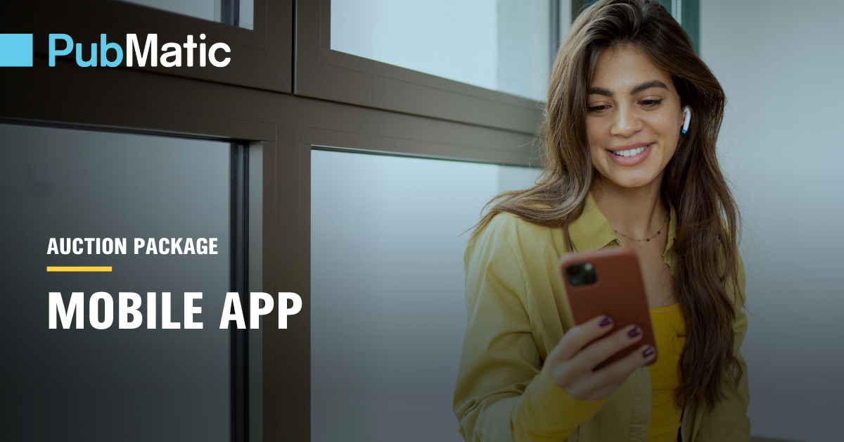 Mobile App Auction Package | PubMatic