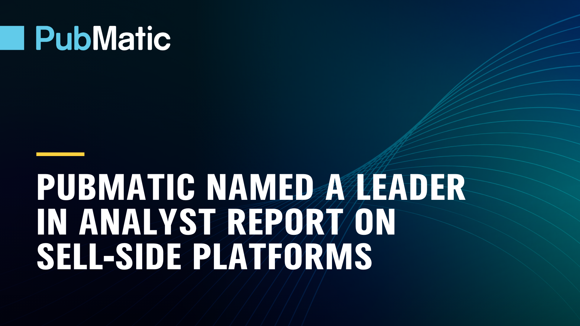 PubMatic Named a Leader in Q4 2024 Analyst Report on Sell-Side Platforms
