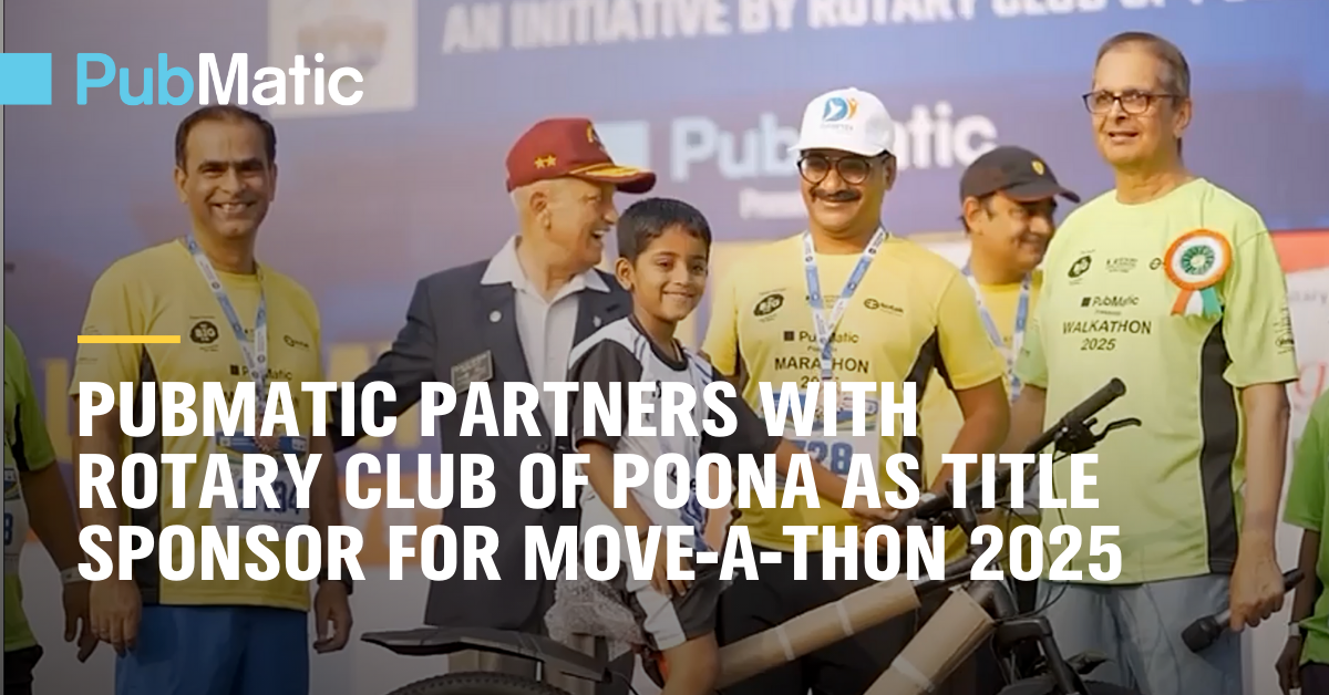 PubMatic Partners with Rotary Club of Poona as Title Sponsor for Move-A ...