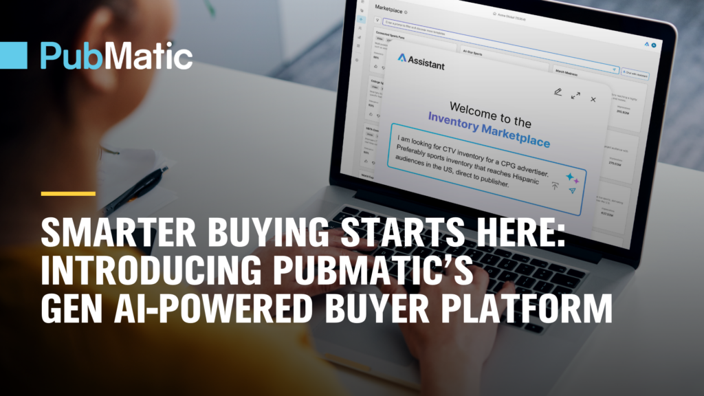 PubMatic Gen AI-Powered Programmatic Buying Platform | PubMatic Blog