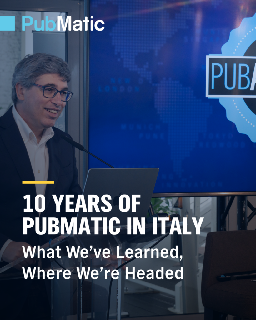 10 Years of PubMatic in Italy | PubMatic Blog
