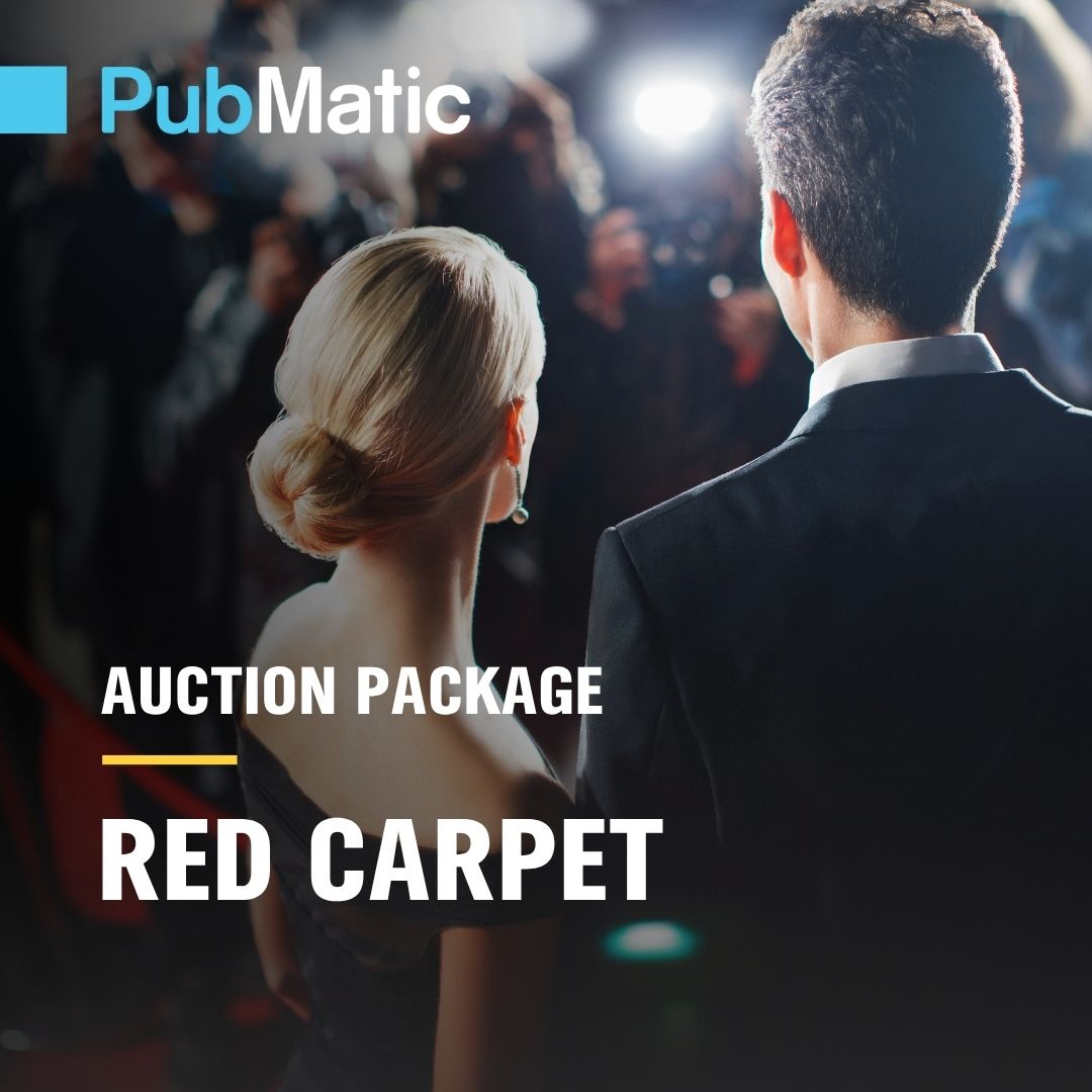Live Events: Red Carpet Auction Package | PubMatic