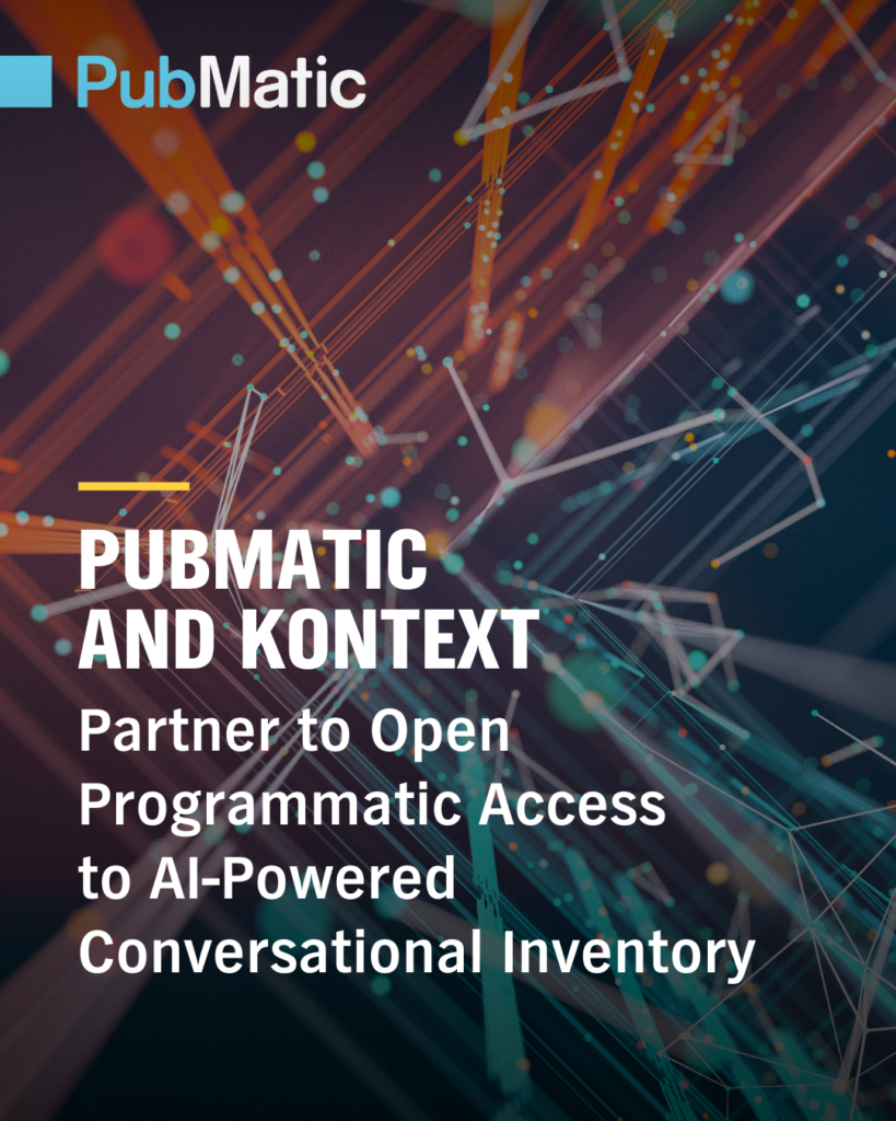 PubMatic & Kontext Partner to Power AI Chatbot Advertising